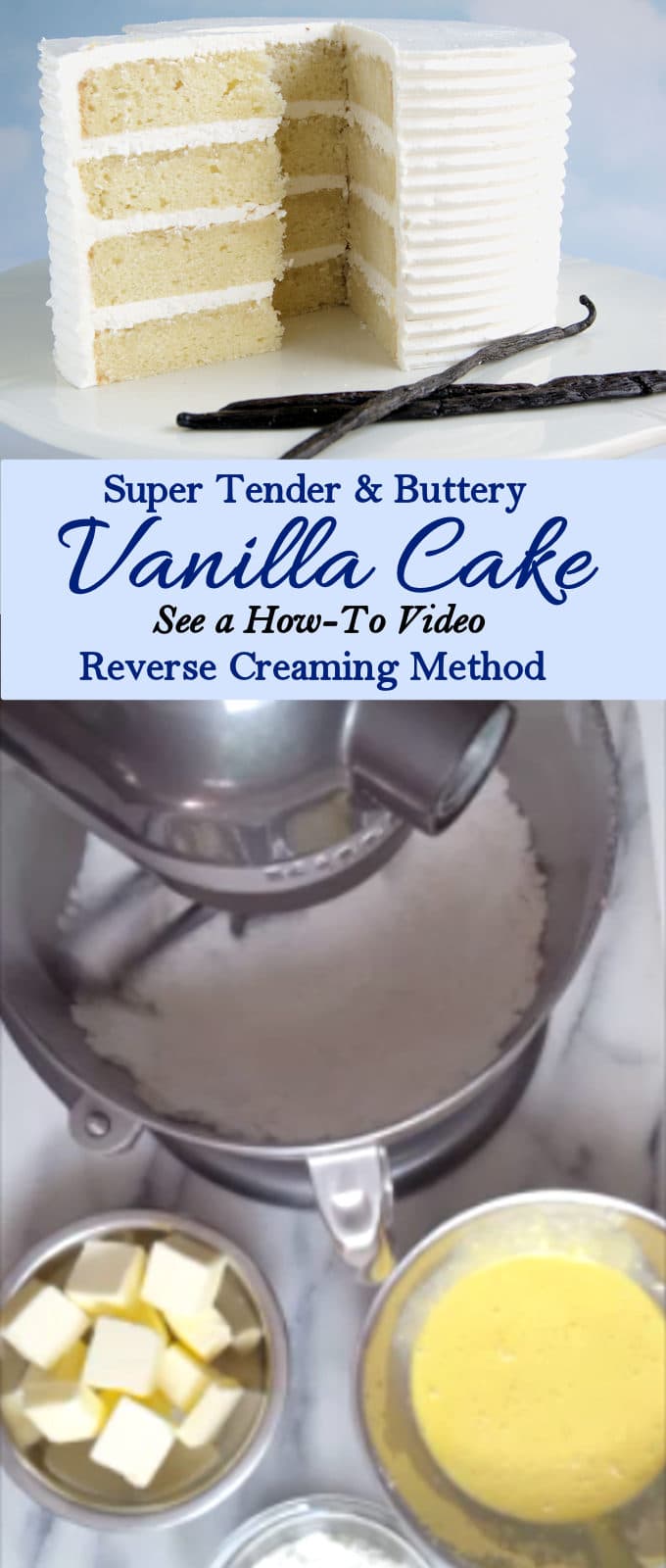 Cake 101 - Vanilla Butter Cake - Baking Sense