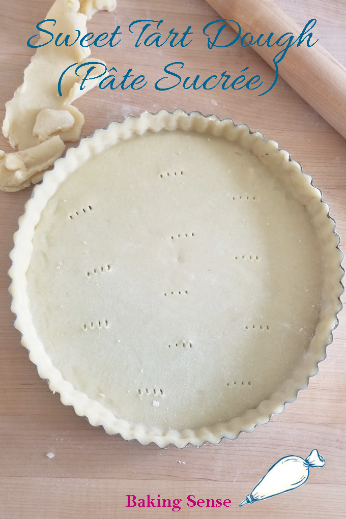 Tart Dough (pâte sucrée) - Baking Sense®