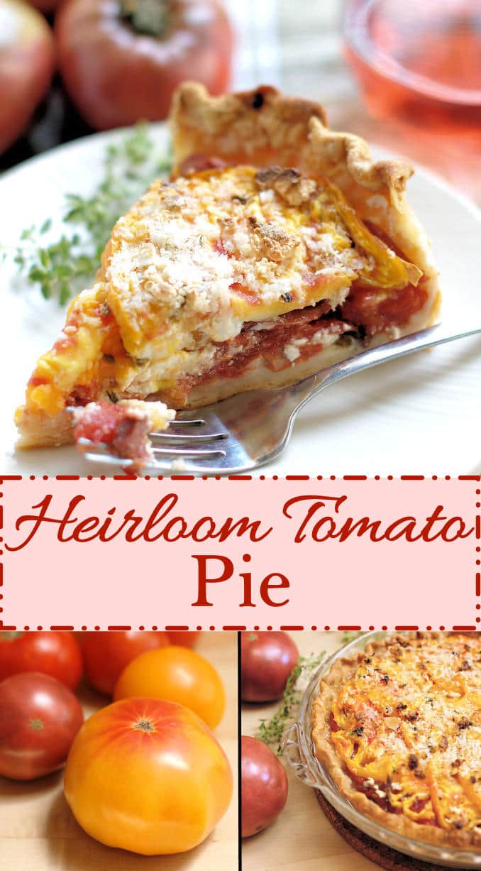 Heirloom Tomato Pie - Baking Sense®