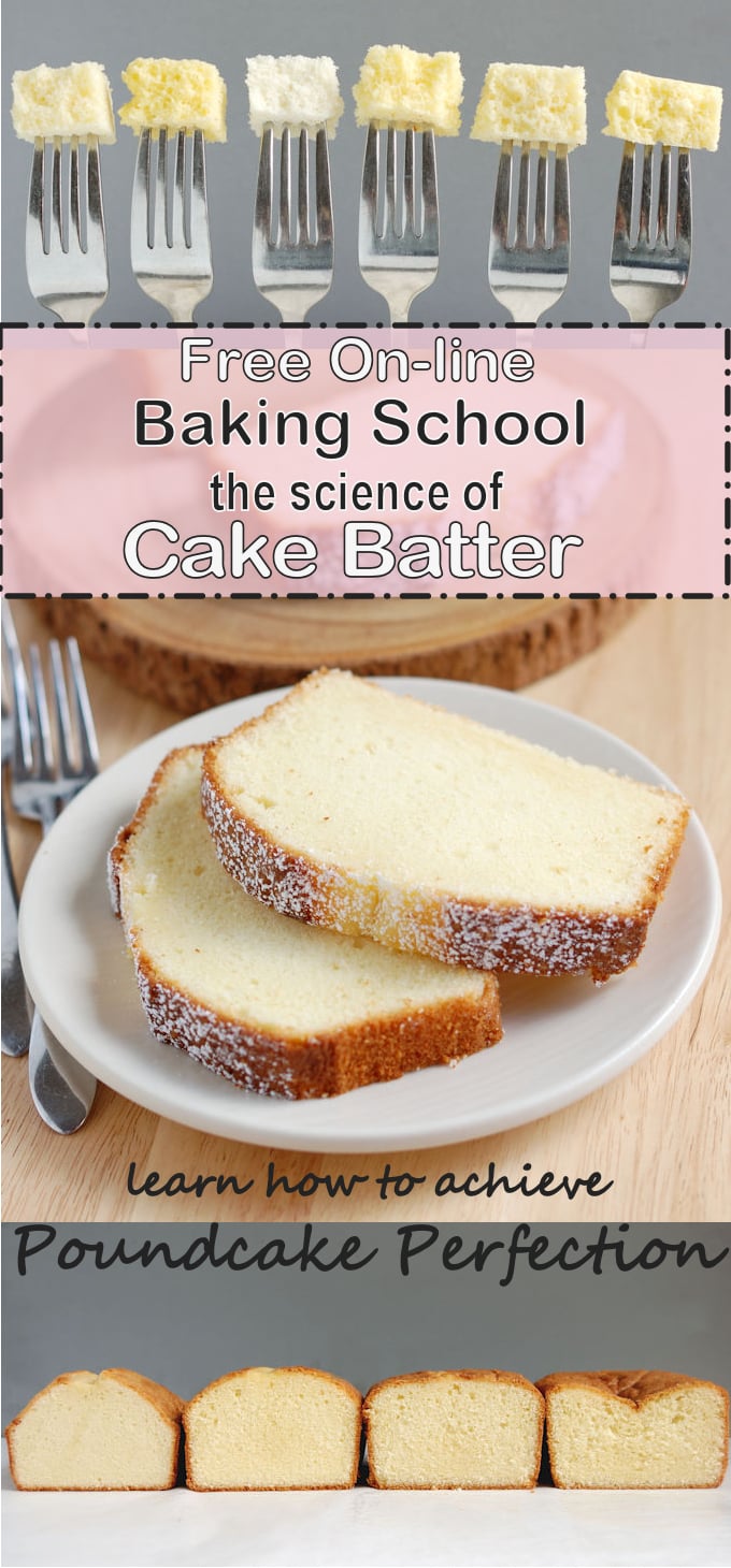 Cake Batter Mixing Methods - Quatre Quarts Pound Cake - Baking Sense