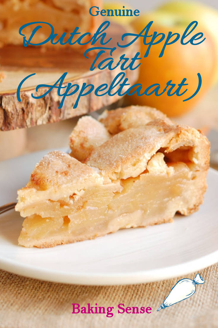 Dutch Apple Tart (Appeltaart) - Baking Sense®