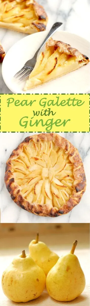 Pear Galette with Ginger - Baking Sense®