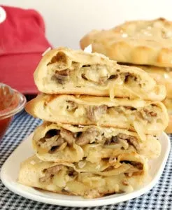 Philly Cheesesteak Calzone - Baking Sense®