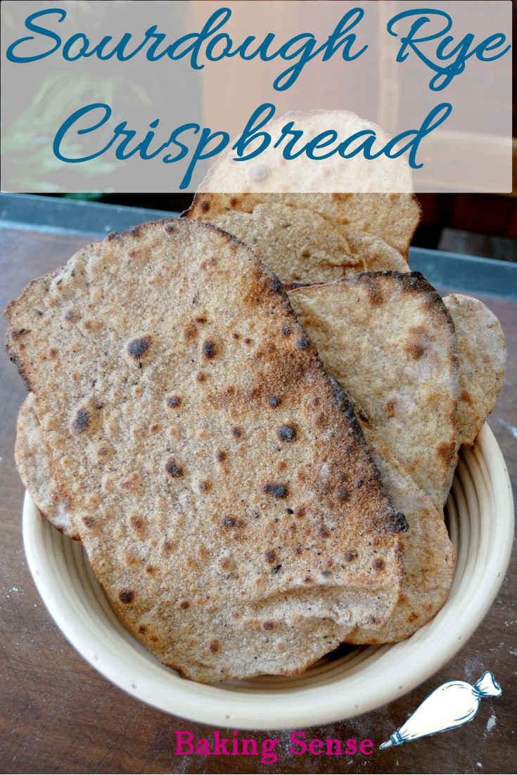 Sourdough Rye Crispbread - Rye Knäckebröd - Baking Sense®