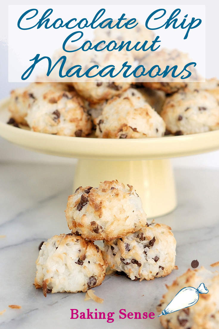 Chocolate Chip Coconut Macaroons - Baking Sense®