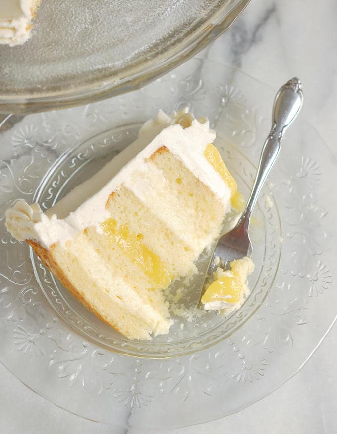 Luscious Lemon Mousse Cake - Baking Sense