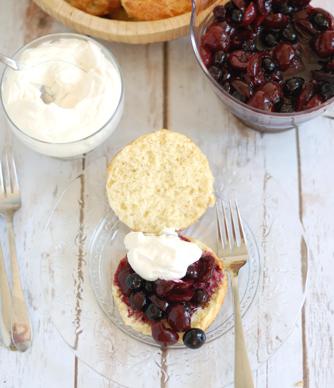 Blueberry & Cherry Shortcakes - Baking Sense