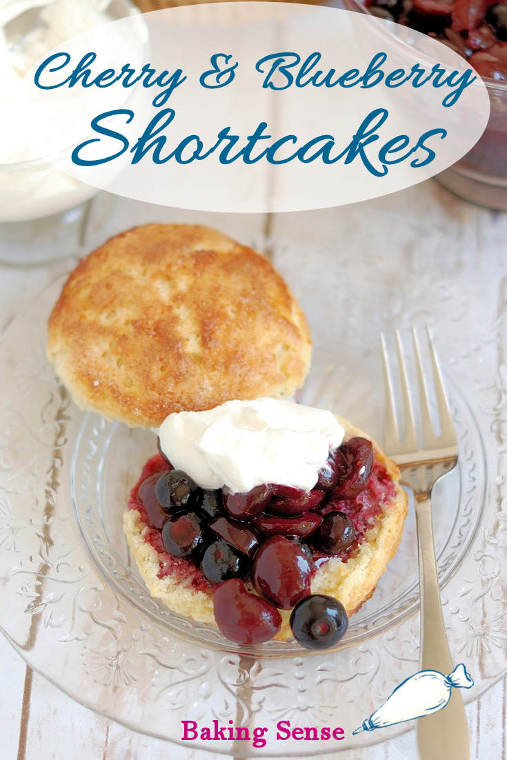 Blueberry & Cherry Shortcake - Baking Sense®