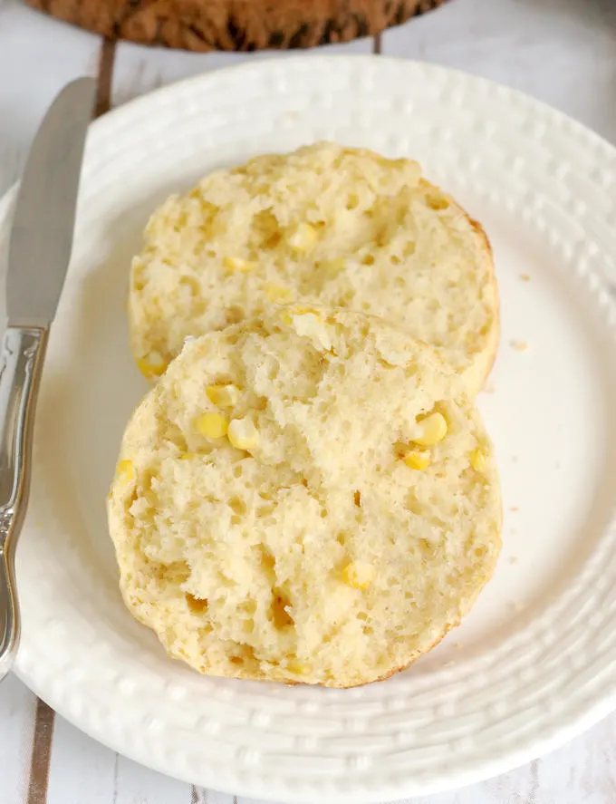 Sweet Corn Scones with Lime & Cinnamon - Baking Sense®