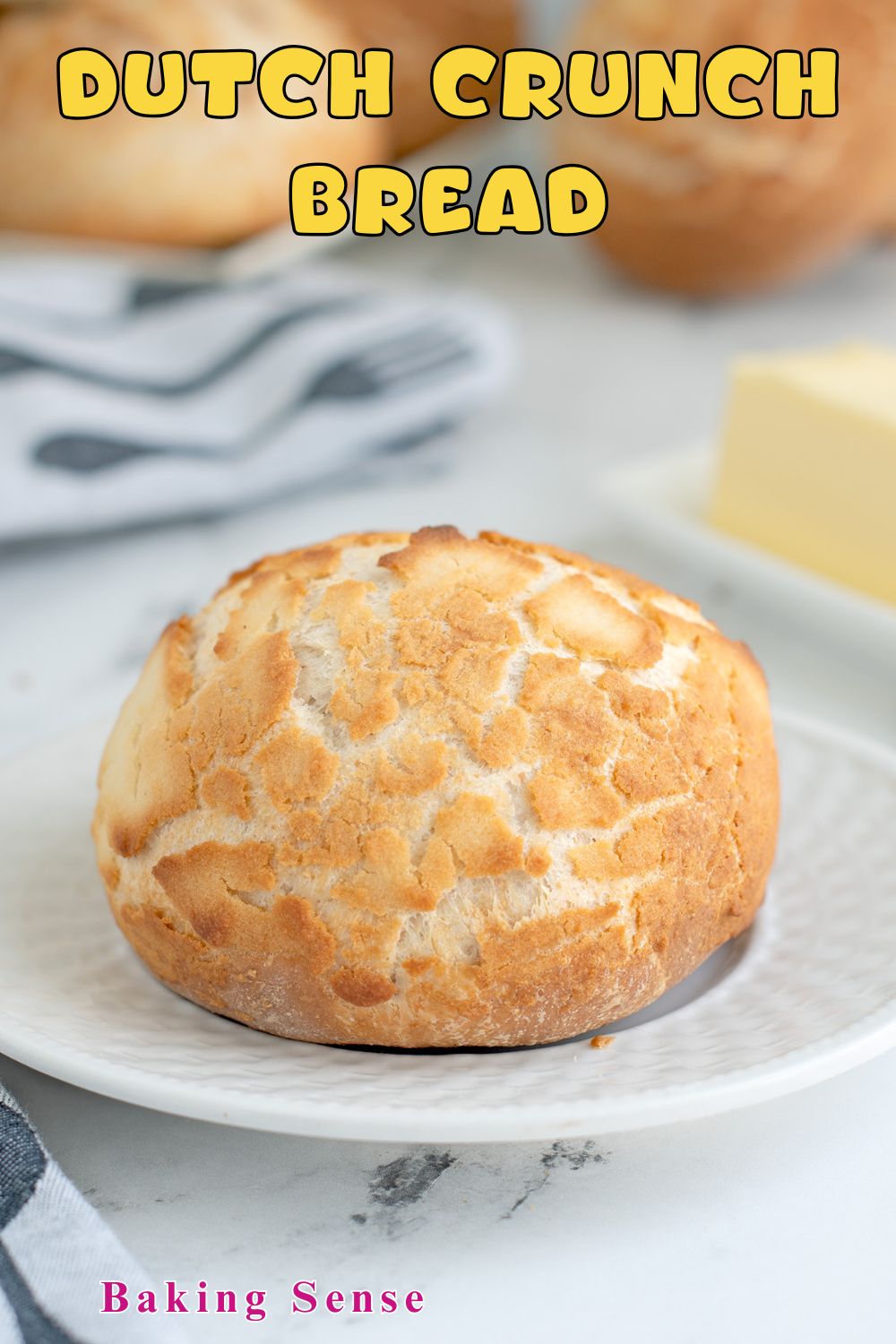 Dutch Crunch Bread aka Tiger Bread - Baking Sense®