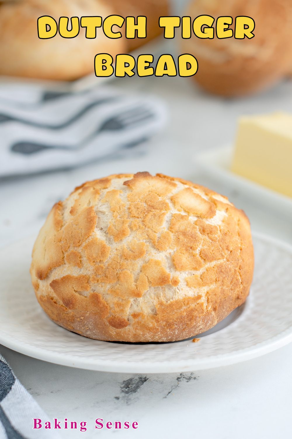 Dutch Crunch Bread aka Tiger Bread - Baking Sense®