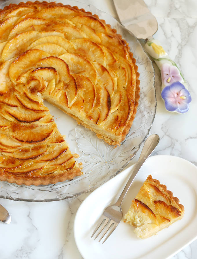 Apple Frangipane Tart - Baking Sense