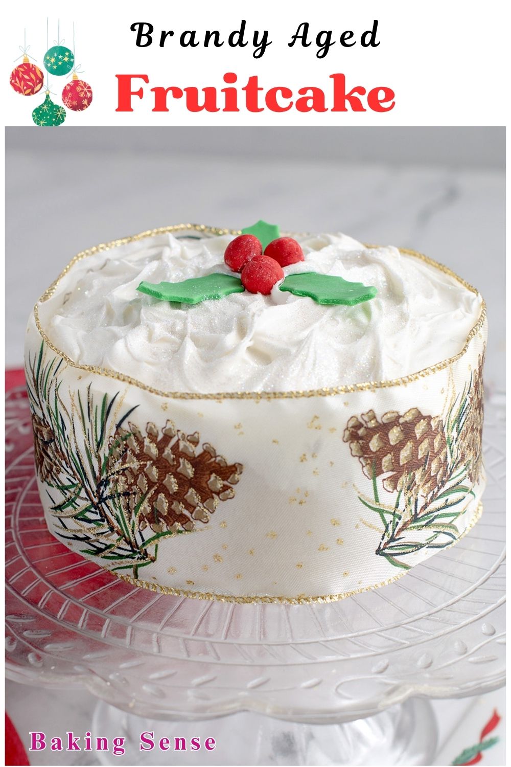 Brandy Aged Fruitcake - Baking Sense®