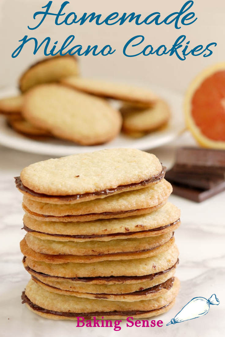 Homemade Milano Cookies - Baking Sense®