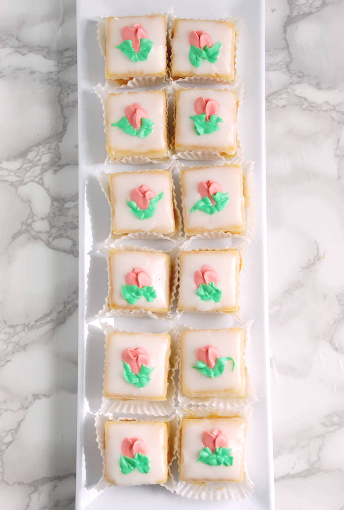 Classic Almond Petit Fours - Baking Sense