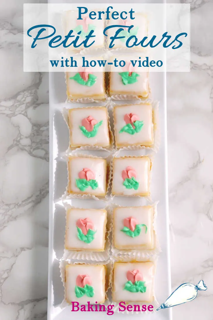 Classic Almond Petit Fours - With Video - Baking Sense®