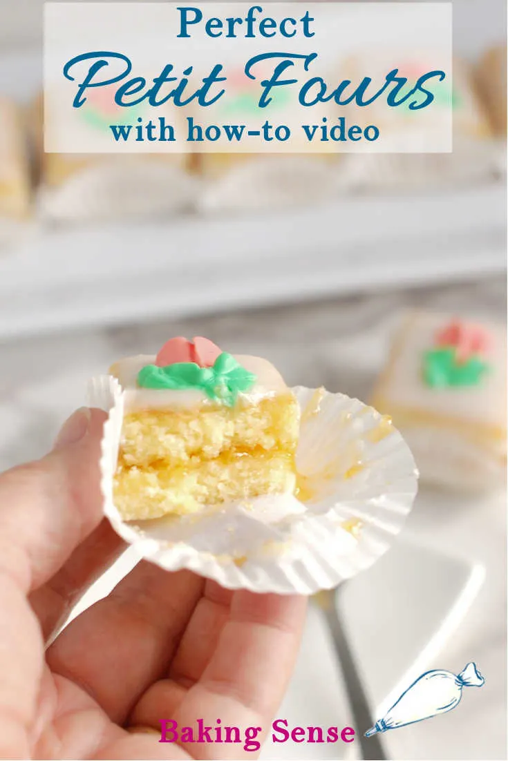 Classic Almond Petit Fours - With Video - Baking Sense®
