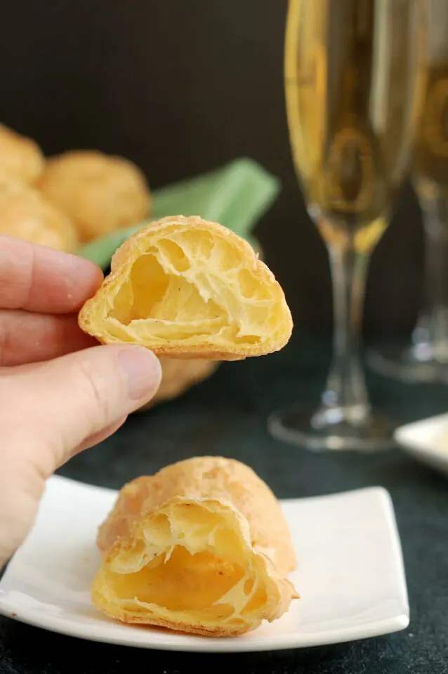 Gougères - French Cheese Puffs - Baking Sense®