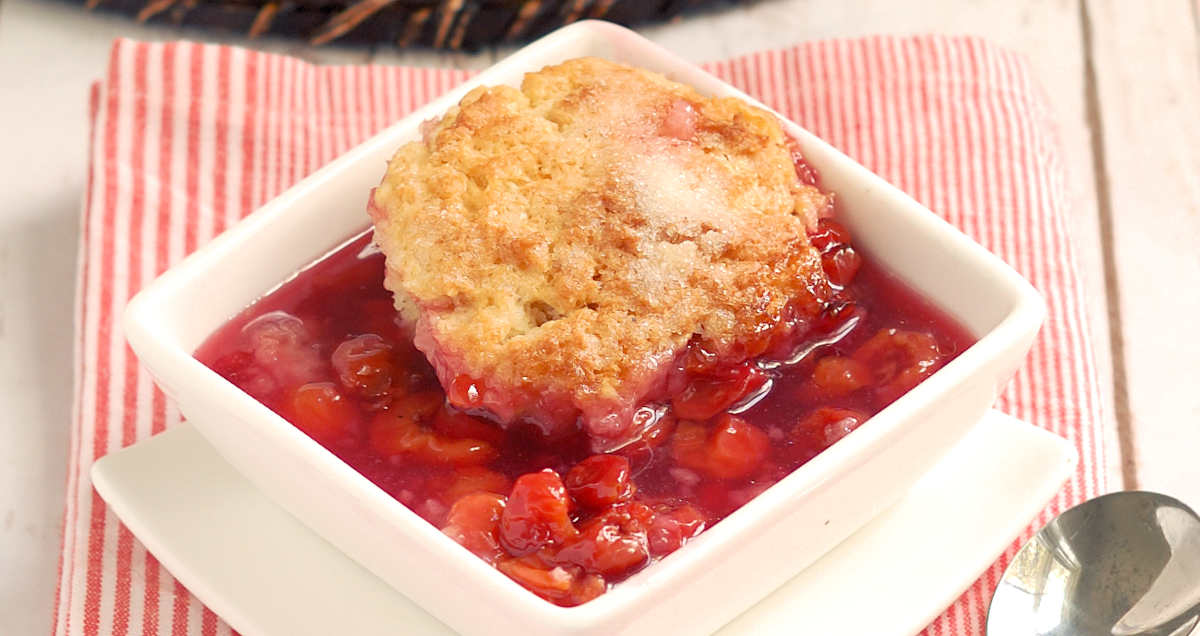Sour Cherry Cobbler - Baking Sense®