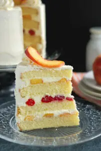 Peach Melba Cake - Baking Sense®