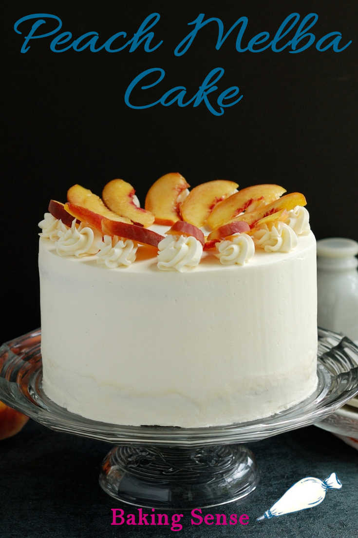 Peach Melba Cake - Baking Sense®