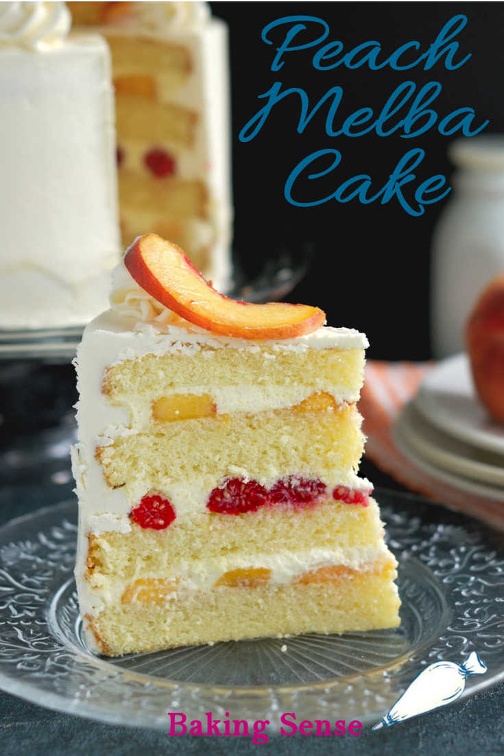 Peach Melba Cake - Baking Sense®