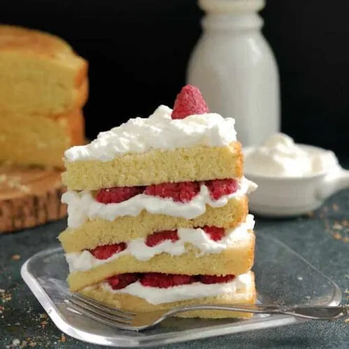 Peach Melba Cake - Baking Sense®