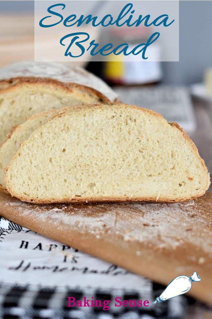 Crusty Semolina Bread - Baking Sense®