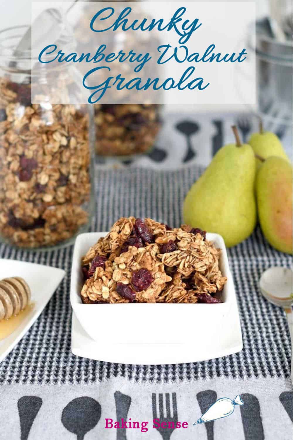 A Chunky Granola Recipe - Baking Sense®