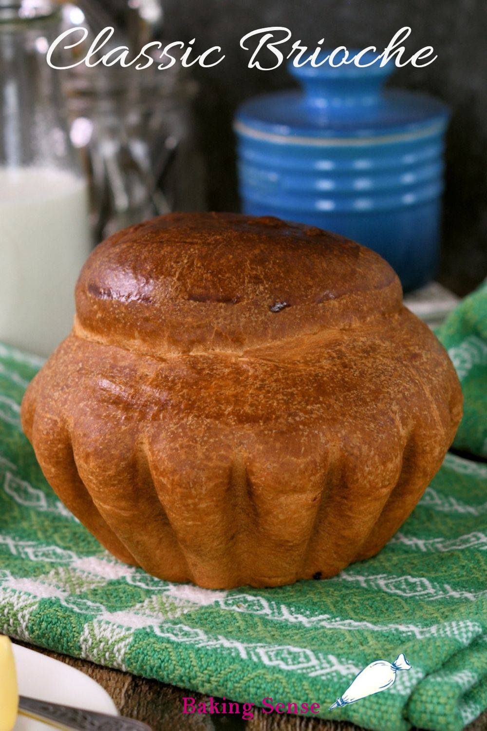 Classic Brioche Bread with Video - Baking Sense®