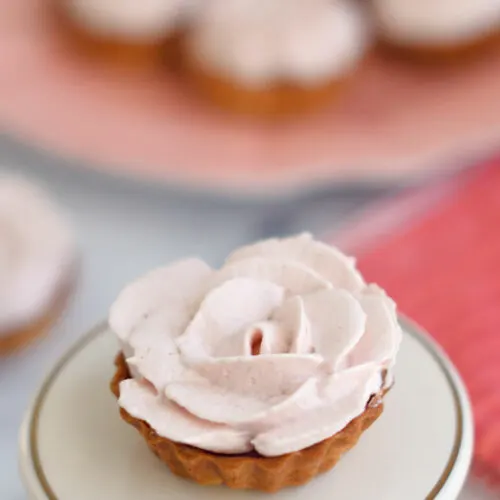 Raspberry Rose Tarts with Video - Baking Sense®