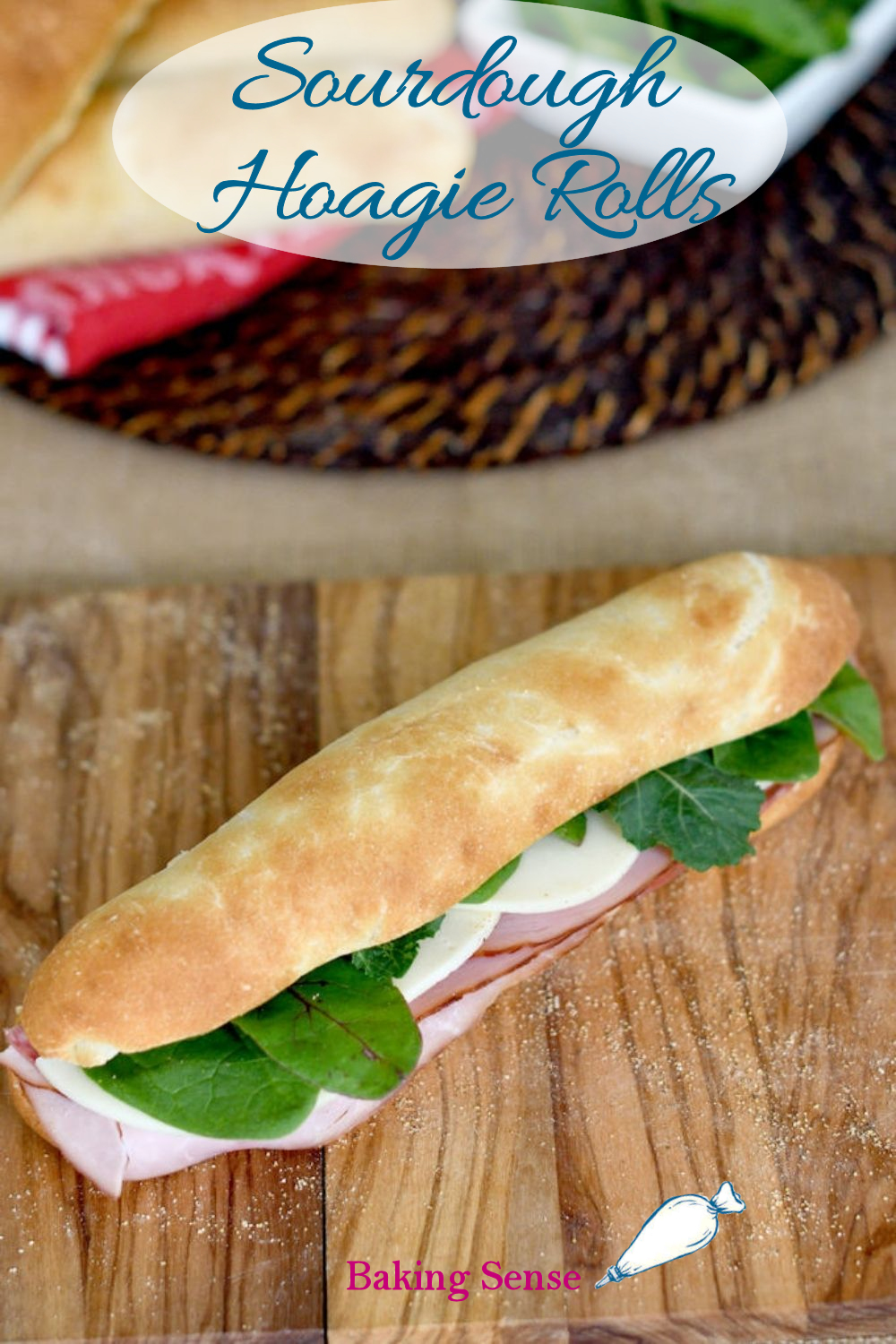 Sourdough Hoagie Rolls - Baking Sense®
