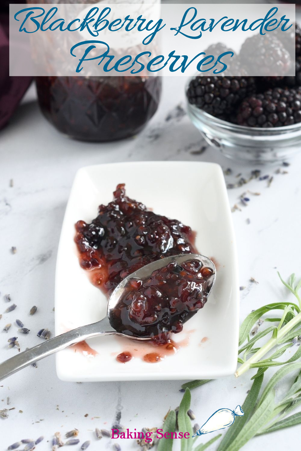 Blackberry Lavender Preserves - Baking Sense®