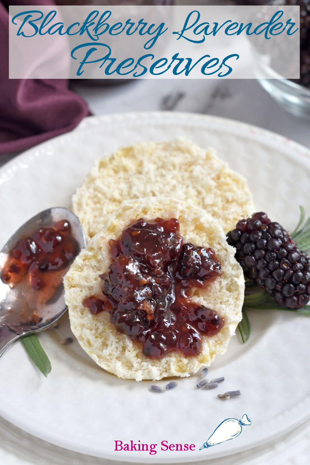 Blackberry Lavender Preserves - Baking Sense®