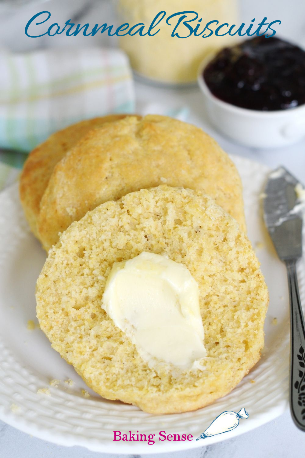 Fluffy Cornmeal Biscuits - Baking Sense®