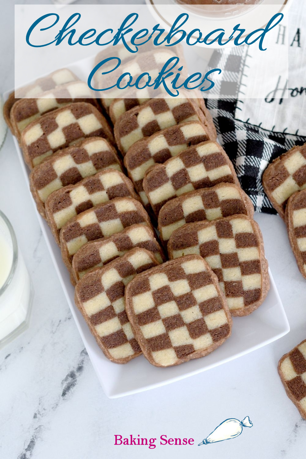 Checkerboard Cookies - Baking Sense®