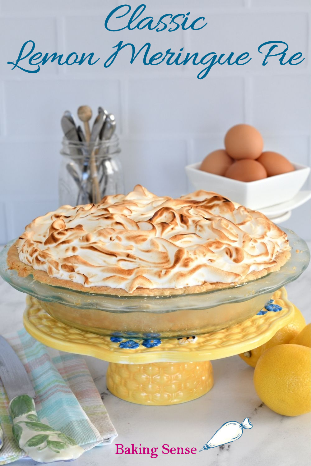 Classic Lemon Meringue Pie - Baking Sense®