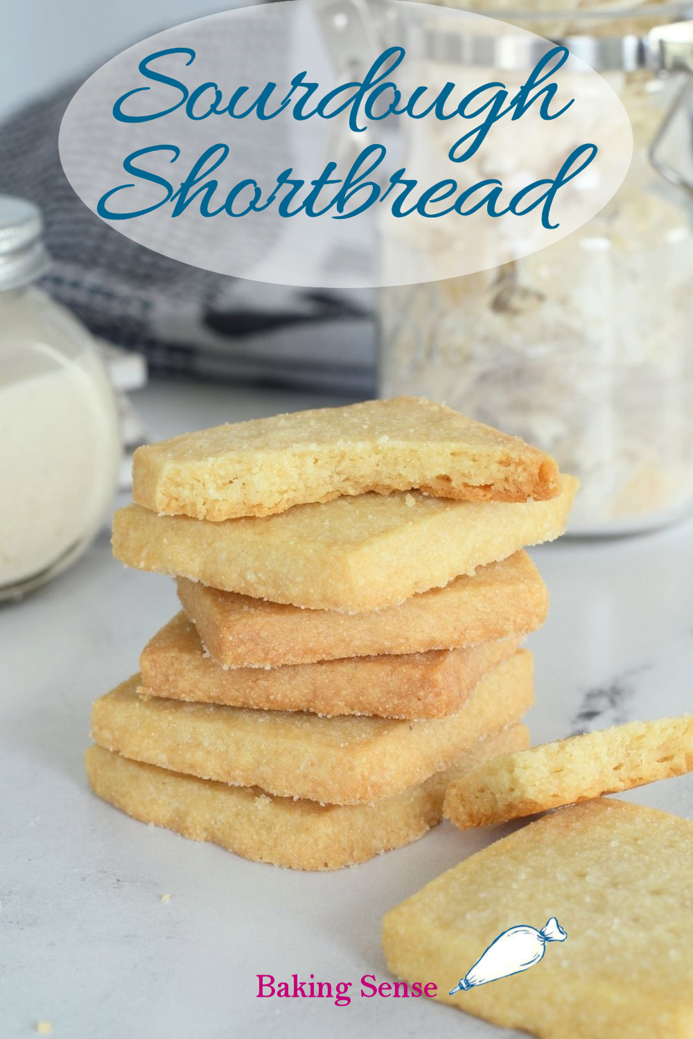 Sourdough Shortbread Cookies - Baking Sense®