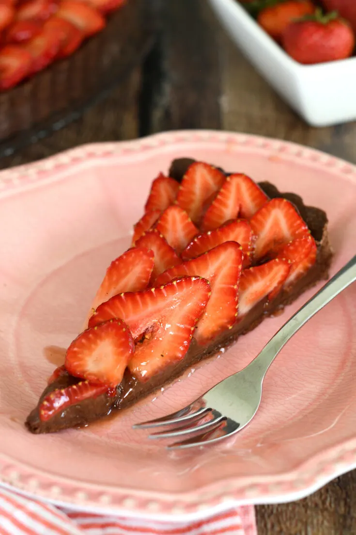 Chocolate Strawberry Tart - Baking Sense®