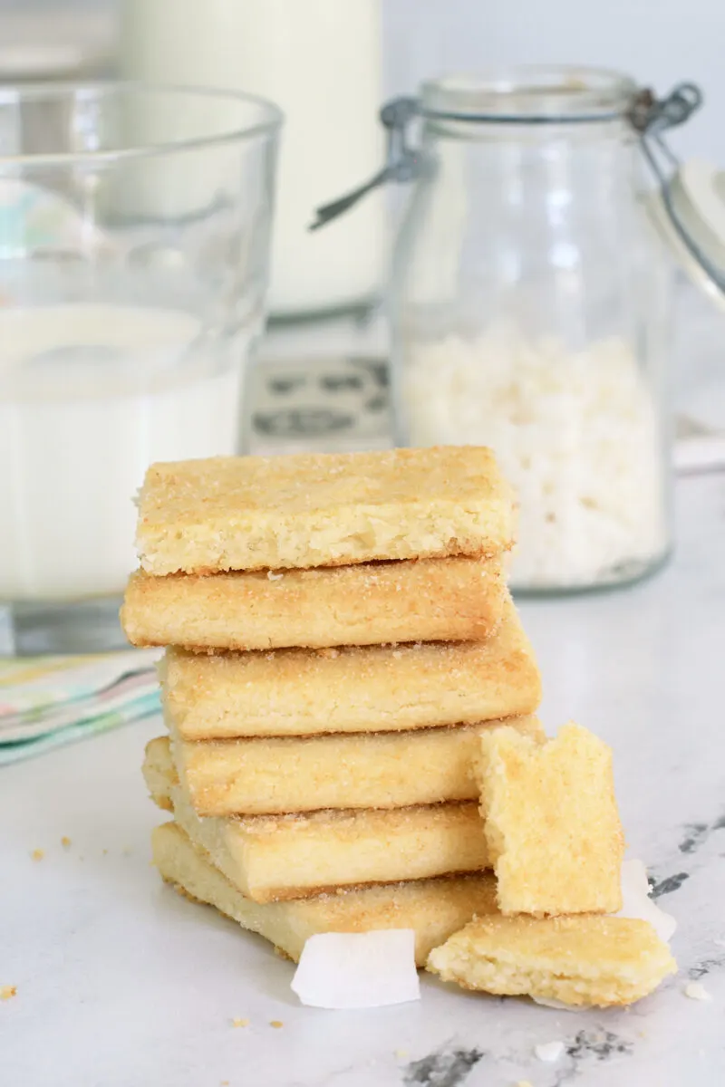 Coconut Shortbread Cookies - Baking Sense®
