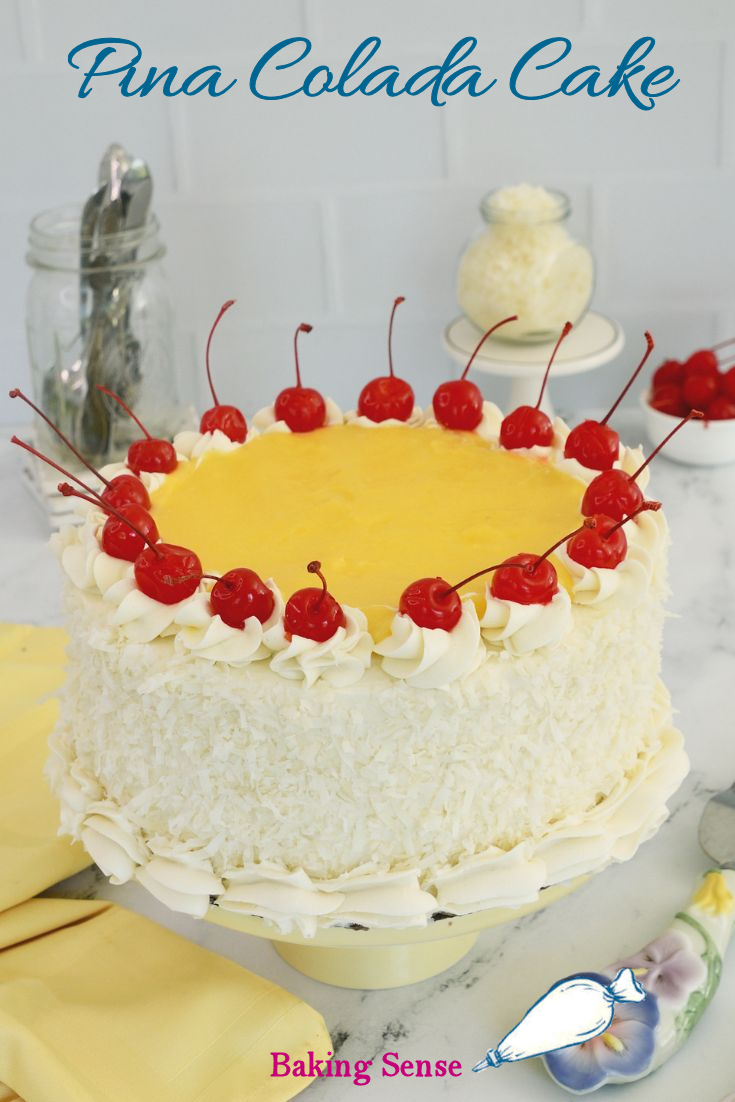 Pina Colada Cake - Baking Sense®