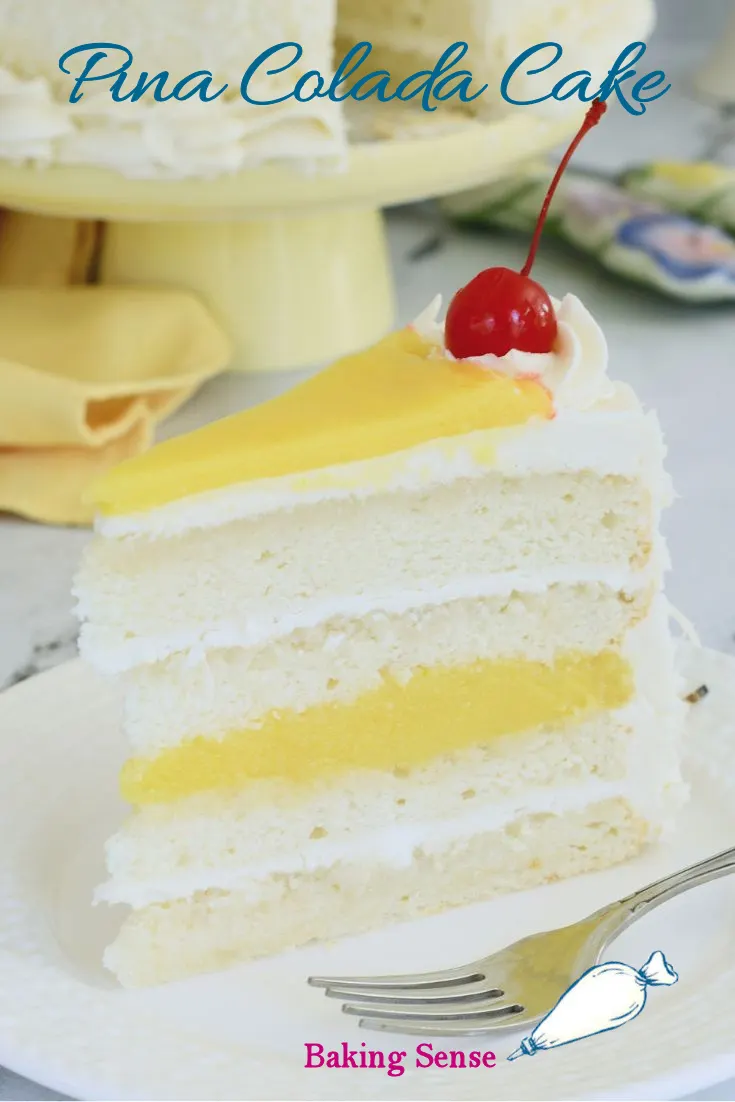 Pina Colada Cake - Baking Sense®