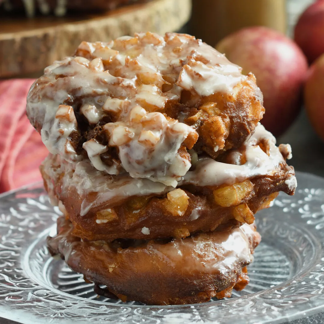 Apple Fritter Donuts - Baking Sense®