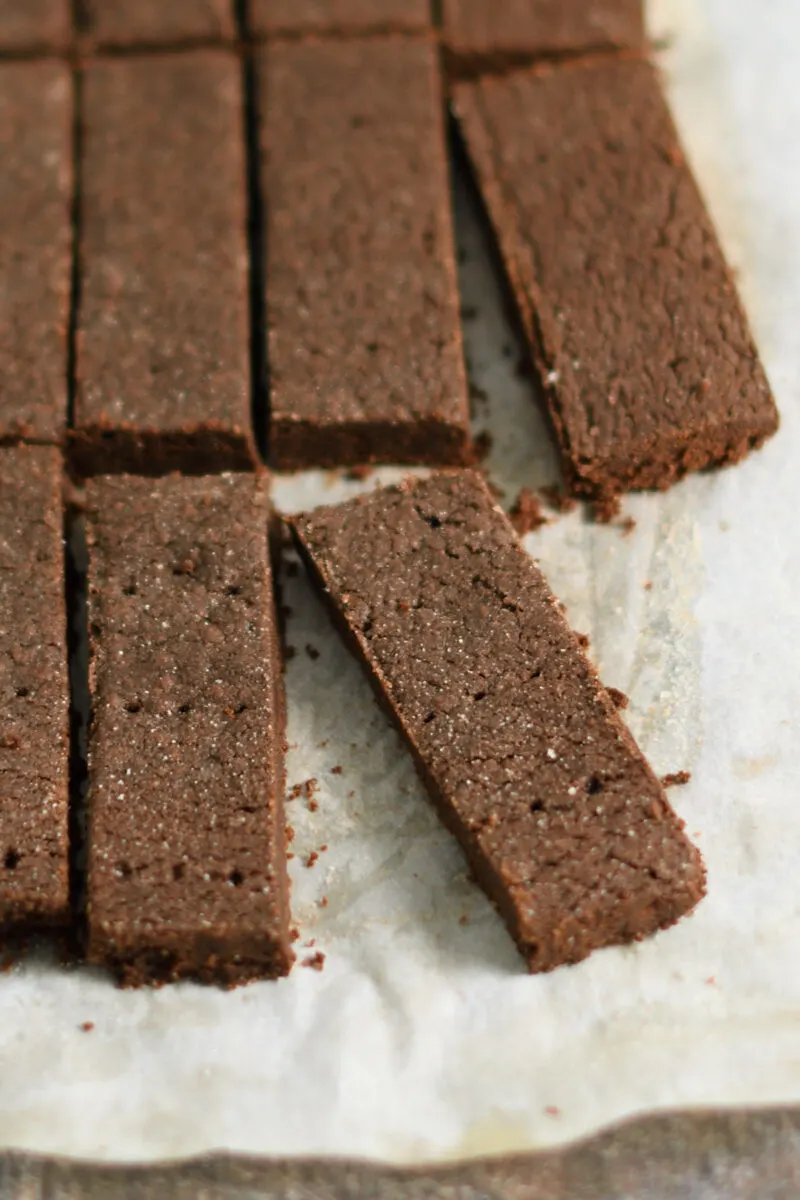 Chocolate Shortbread Cookies - Baking Sense®