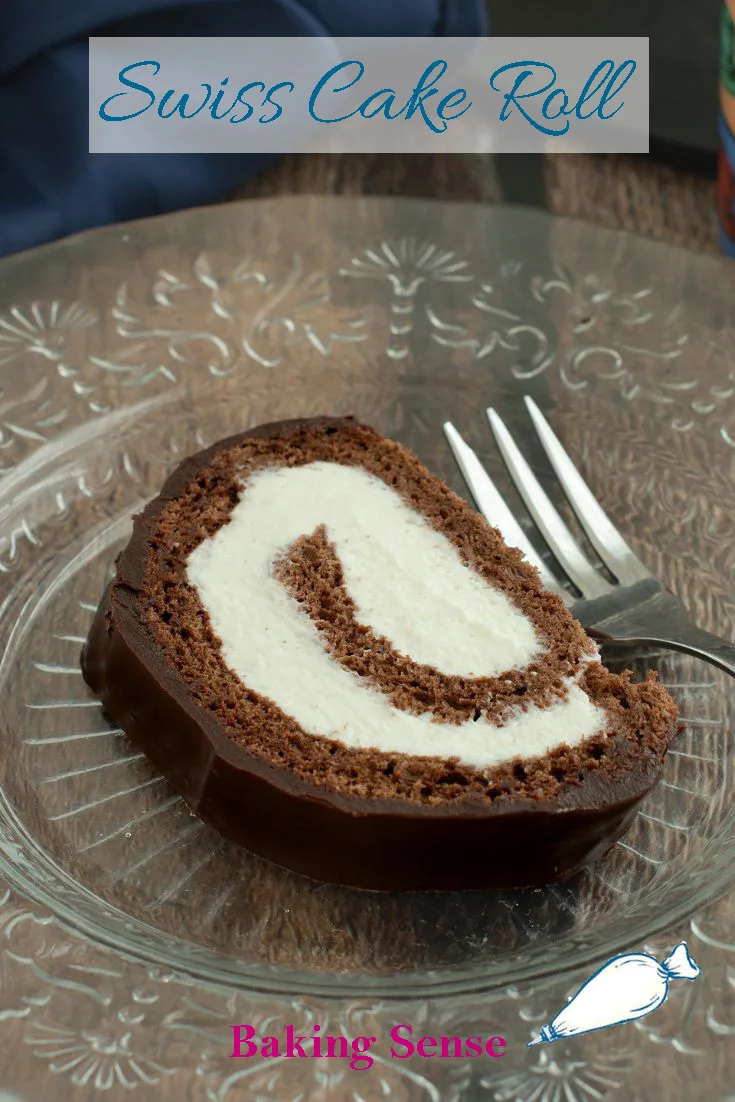 Chocolate Swiss Roll Cake - Baking Sense®