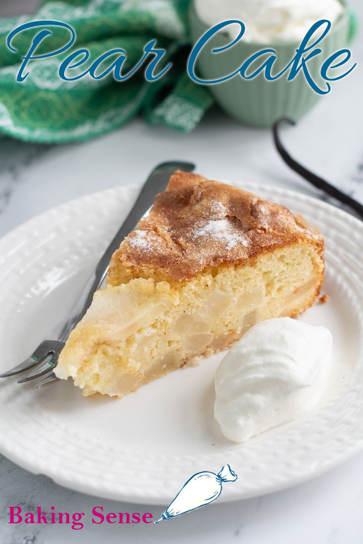 Pear Cake - Baking Sense®