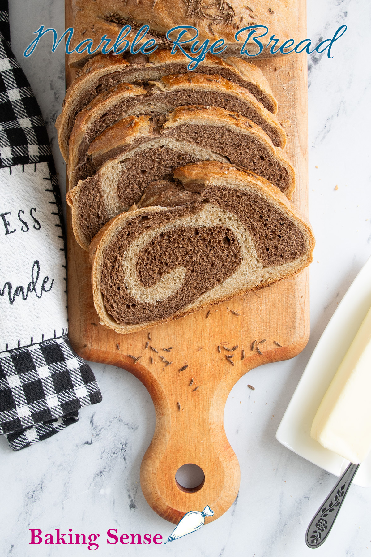 Marble Rye Bread - Baking Sense®