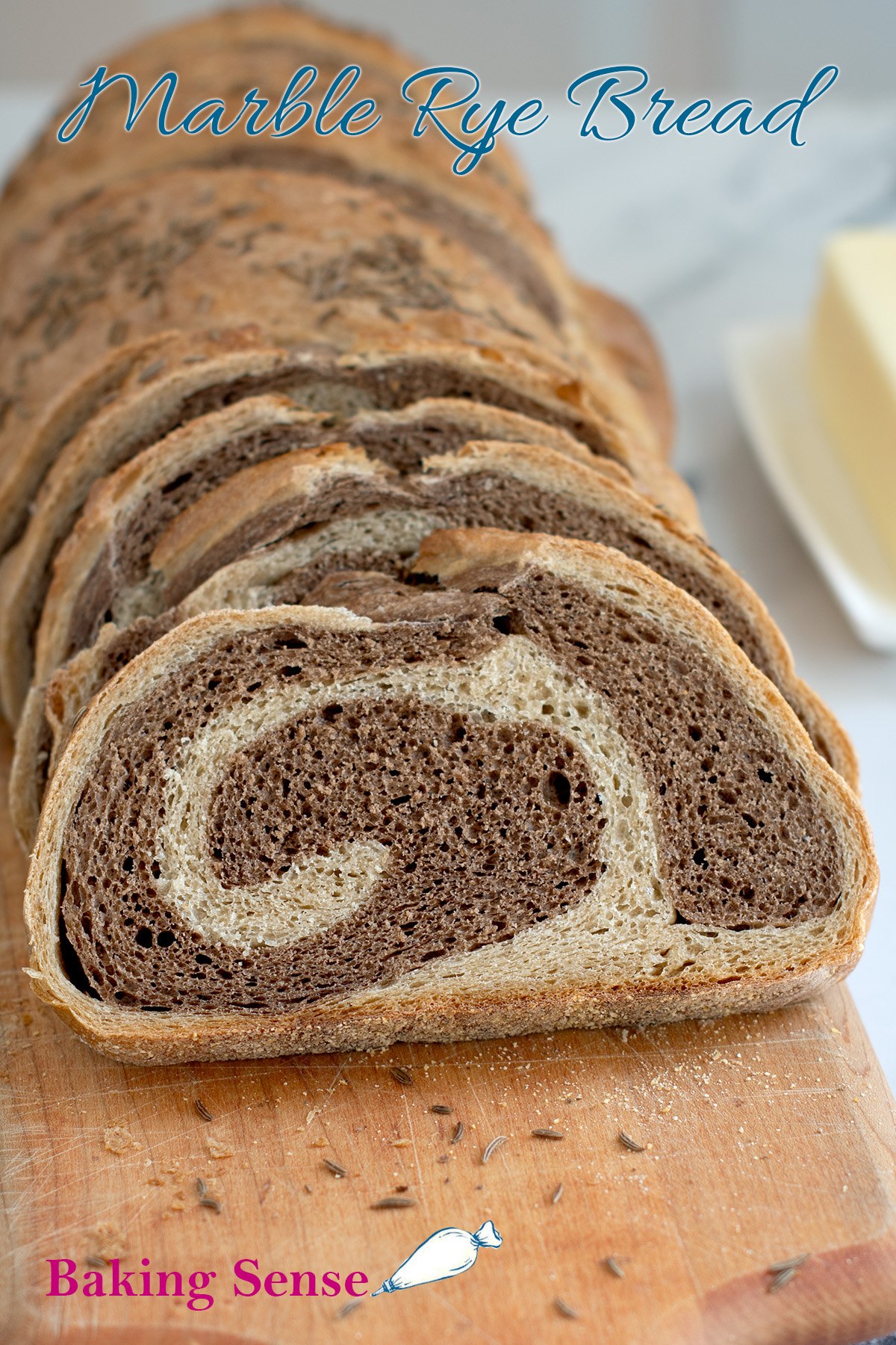 Marble Rye Bread - Baking Sense®