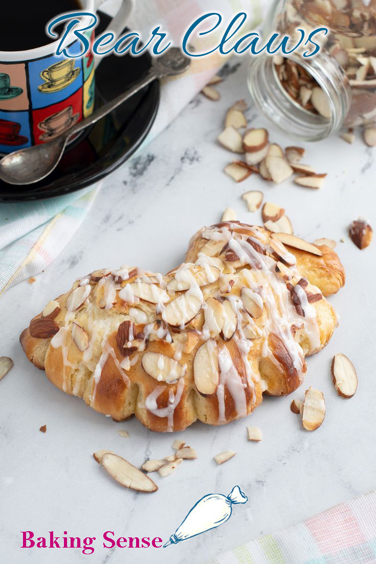 Bear Claw Pastries - Baking Sense®