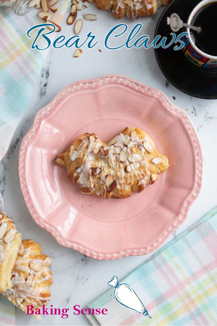 Bear Claw Pastries - Baking Sense®